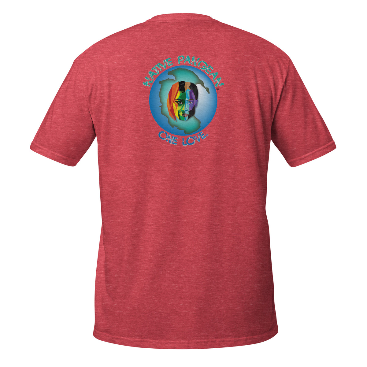 One Love Rainbow Soft Tee – NativePangean